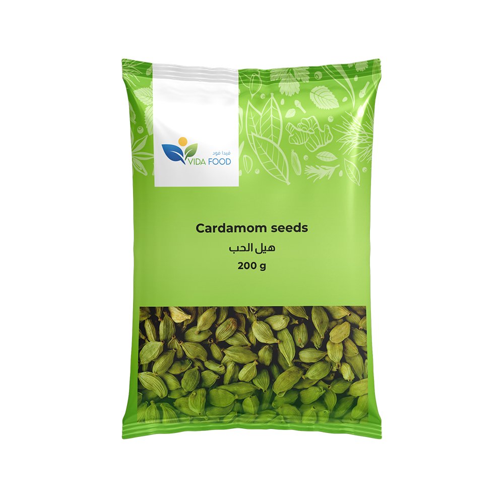 Cardamom Seeds (200 g) - Vida Food