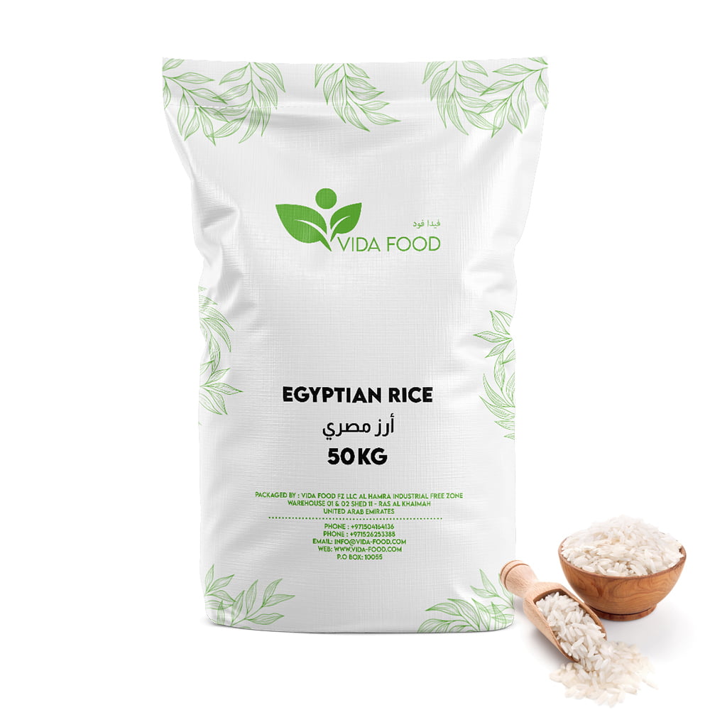Egyptian Rice (50 kg) - Vida Food