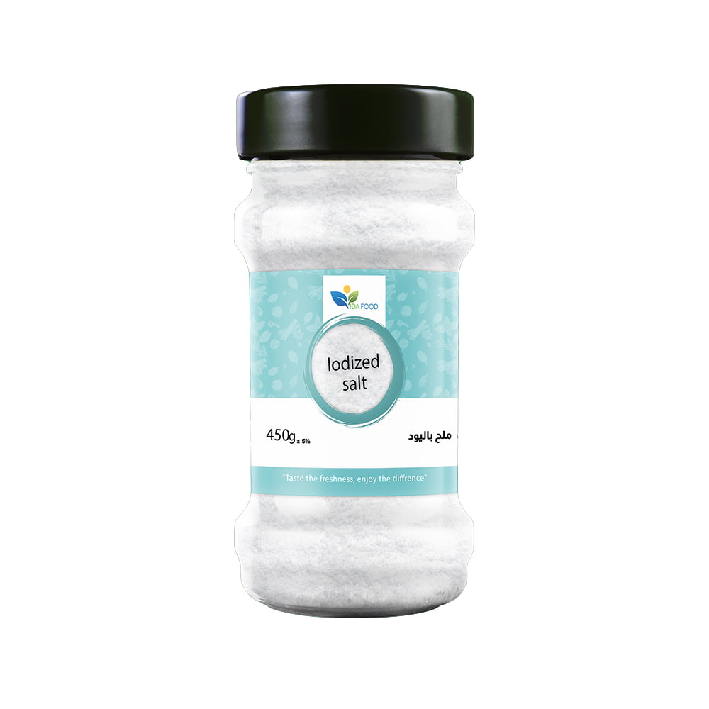 Iodized Salt (Jar) - Vida Food