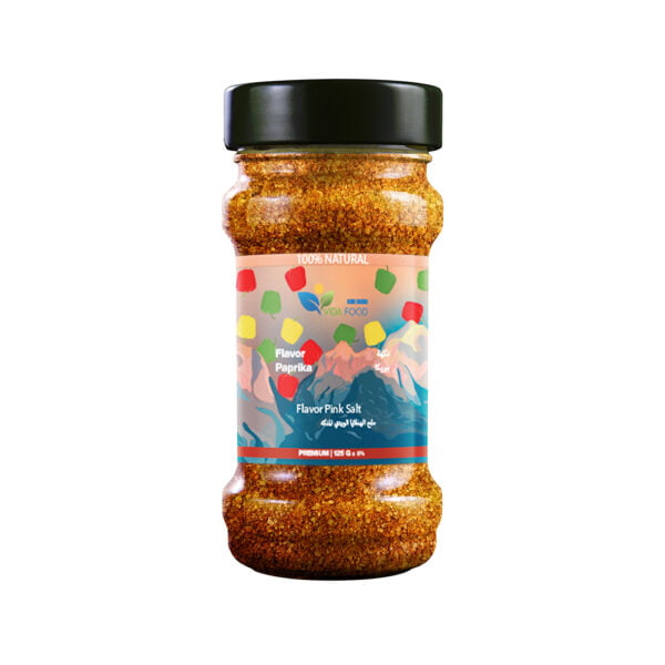 Himalaya Pink Salt - Paprika (Jar) - Vida Food