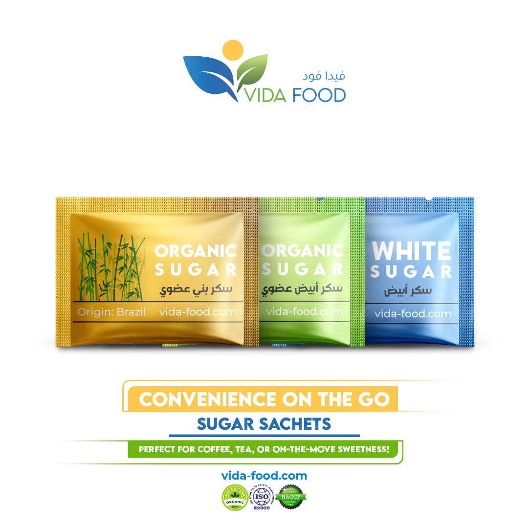 Organic Sugar Sachets Supplier - UAE